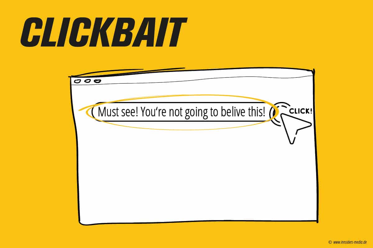 Clickbait | Dein Onlinemarketing-Lexikon